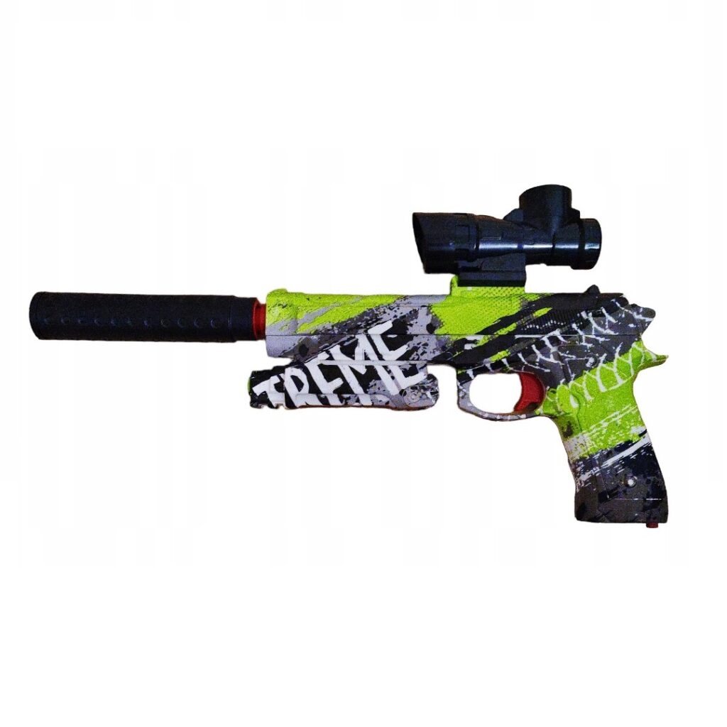 M416 gelinis ginklas - Blasteris (Mėlynas) - GelGun.lt