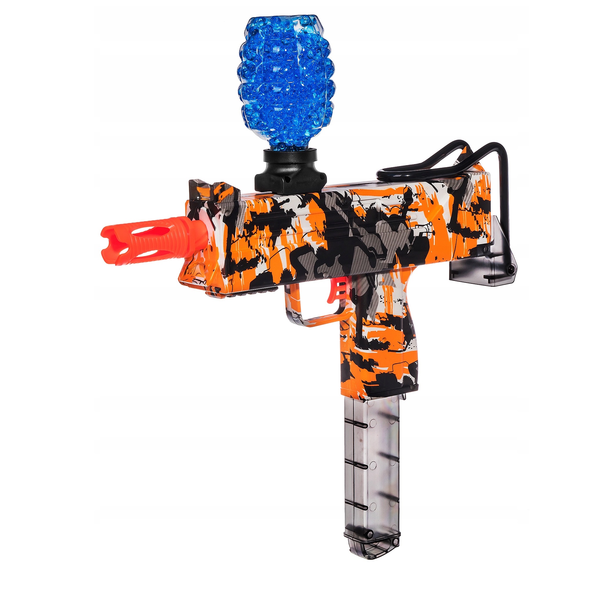 UZI gelinis ginklas - Blasteris (Oranžinis) - GelGun.lt